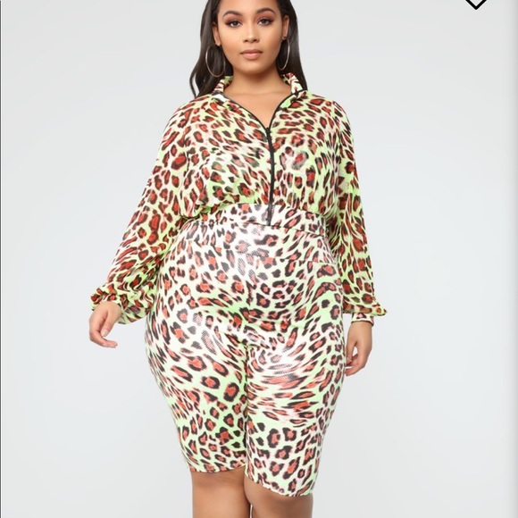 Shorts | Cute Plus Leopard 2 Piece Set | Poshmark
